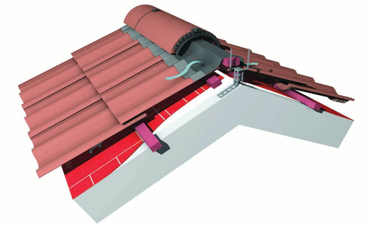 Efficient Dry Ridge Fixing System | Marley RidgeFast – Marley Ltd